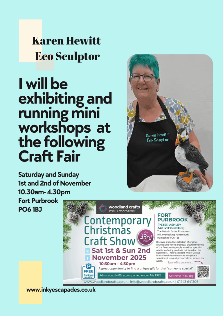 Contempory Craft Fair 1st and 2nd of November – Inky Escapades